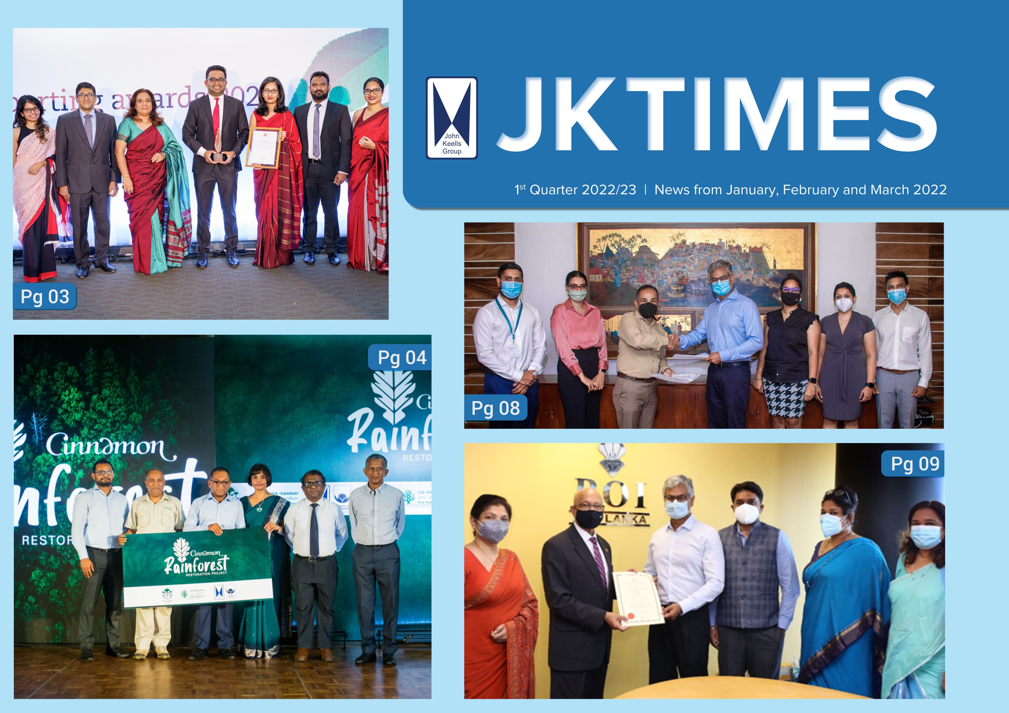 JK Times – The Quarterly Newsletter of John Keells Group – 1Q 2022